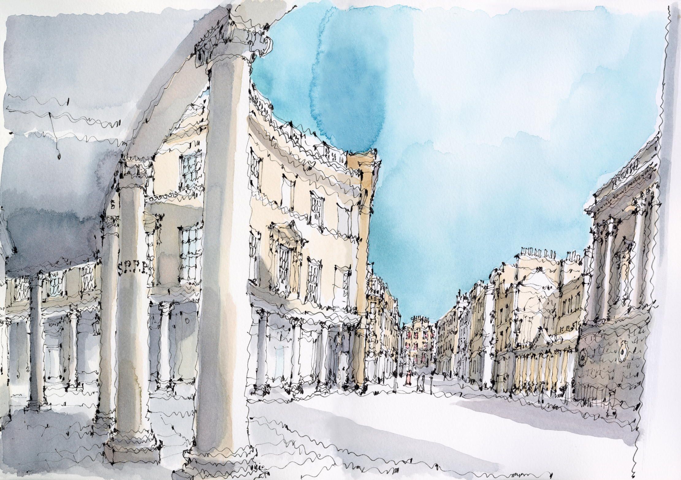 Ptolemy Dean: The magic that happens when you stop to draw a place ...