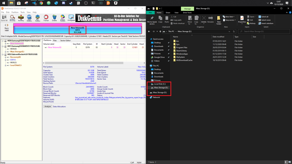 How to reformat an Ext4 drive in Windows 10 | Windows Central