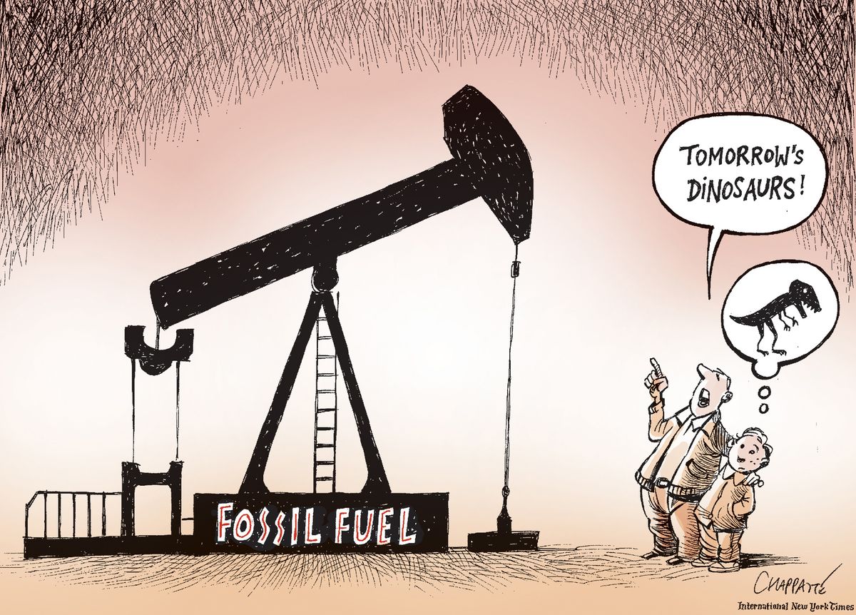 Editorial cartoon World Climate Fossil Fuels | The Week