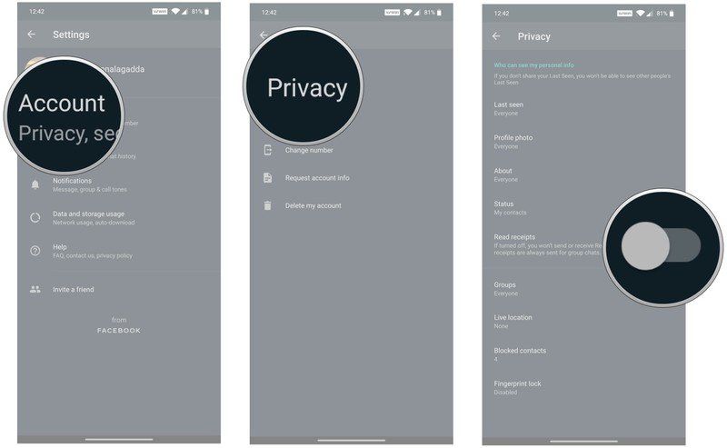 How to disable read receipts in WhatsApp for Android | Android Central