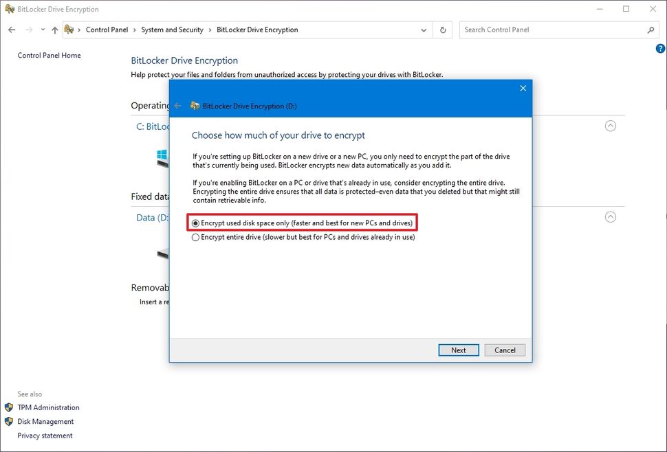 How to use BitLocker Drive Encryption on Windows 10 | Windows Central