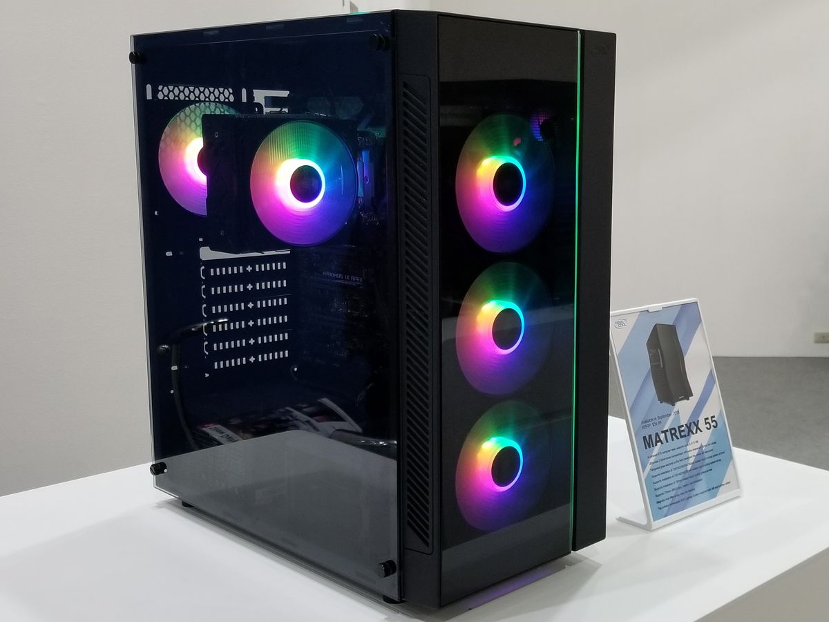 Deepcool’s Matrexx Cases Make Tempered Glass & RGB More Affordable ...