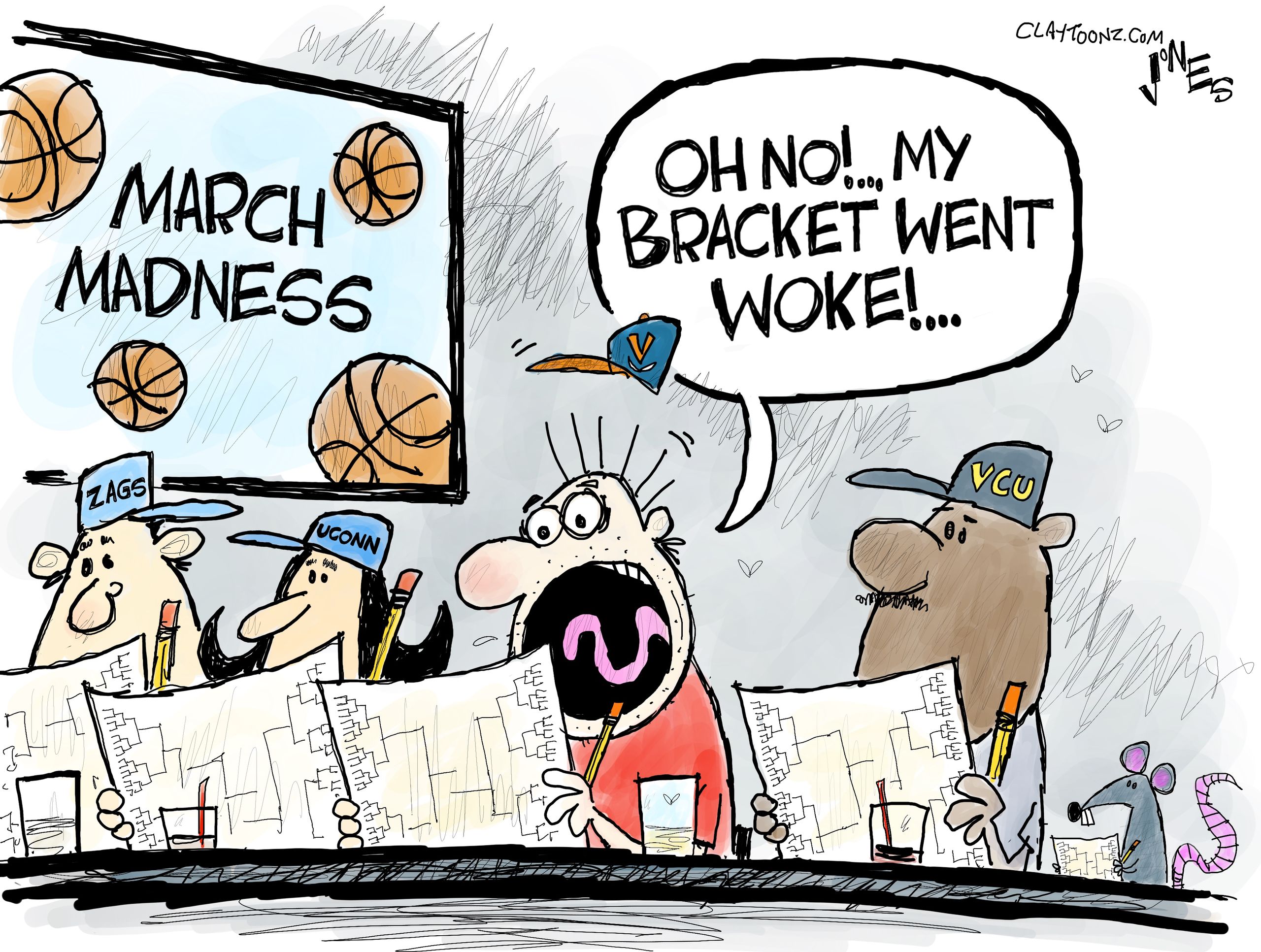 5 sharply funny cartoons about March Madness | The Week