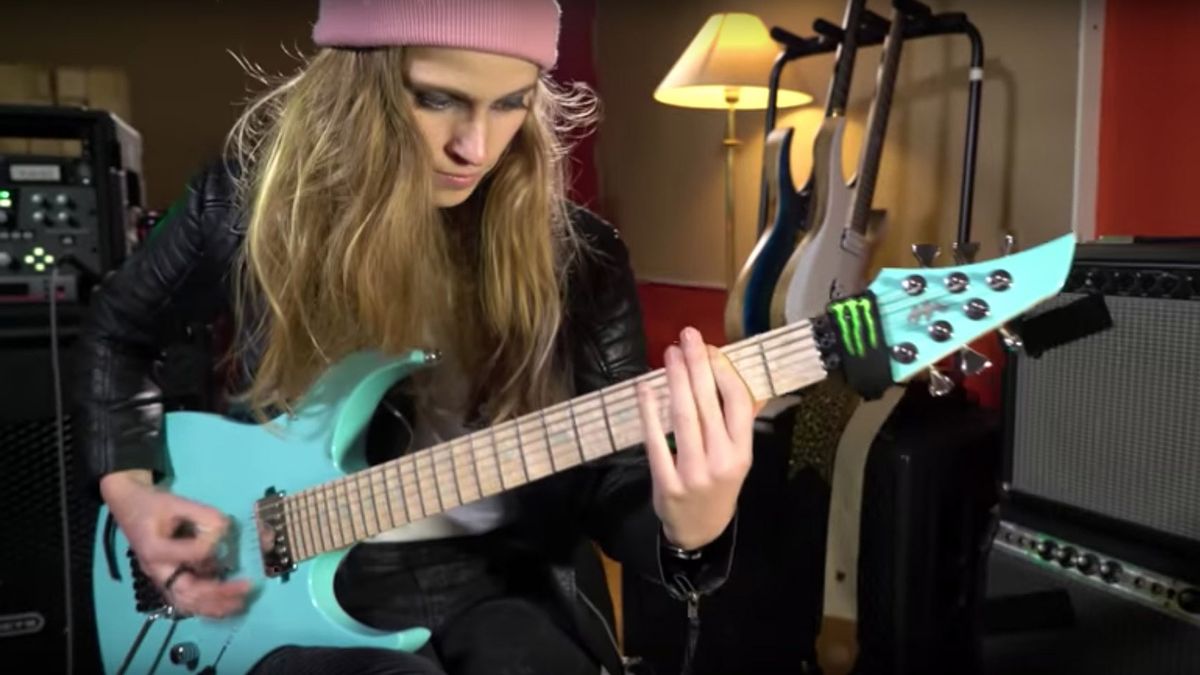 Watch Merel Bechtold tear up the fretboard in this exclusive Purest Of ...