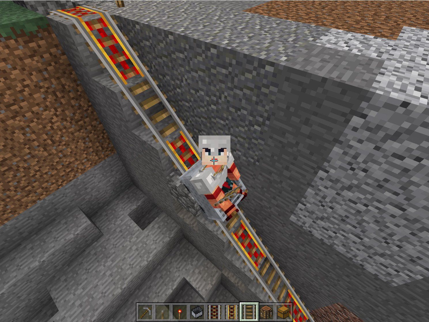 Beginner's guide to rails and minecarts in Minecraft: Windows 10 and ...