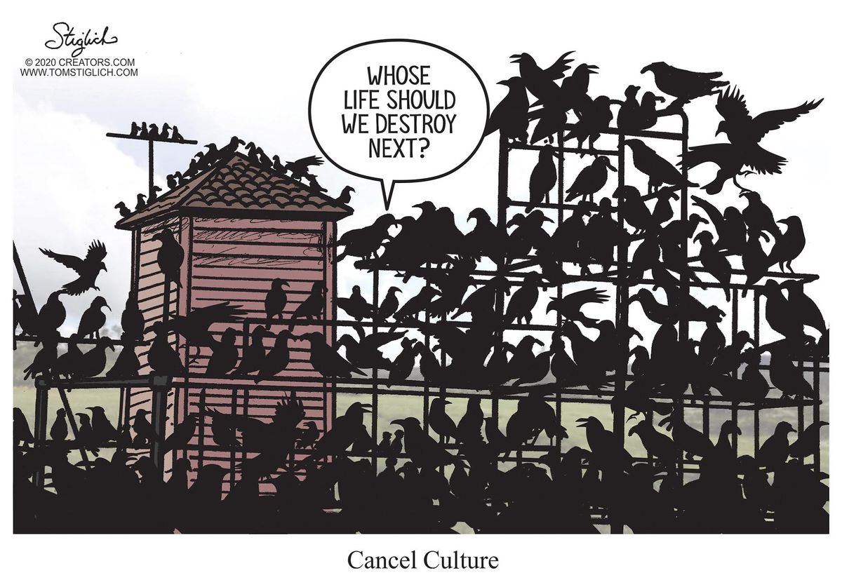 Editorial Cartoon U.S. cancel culture | The Week