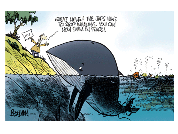 Editorial cartoon Japanese whaling | The Week