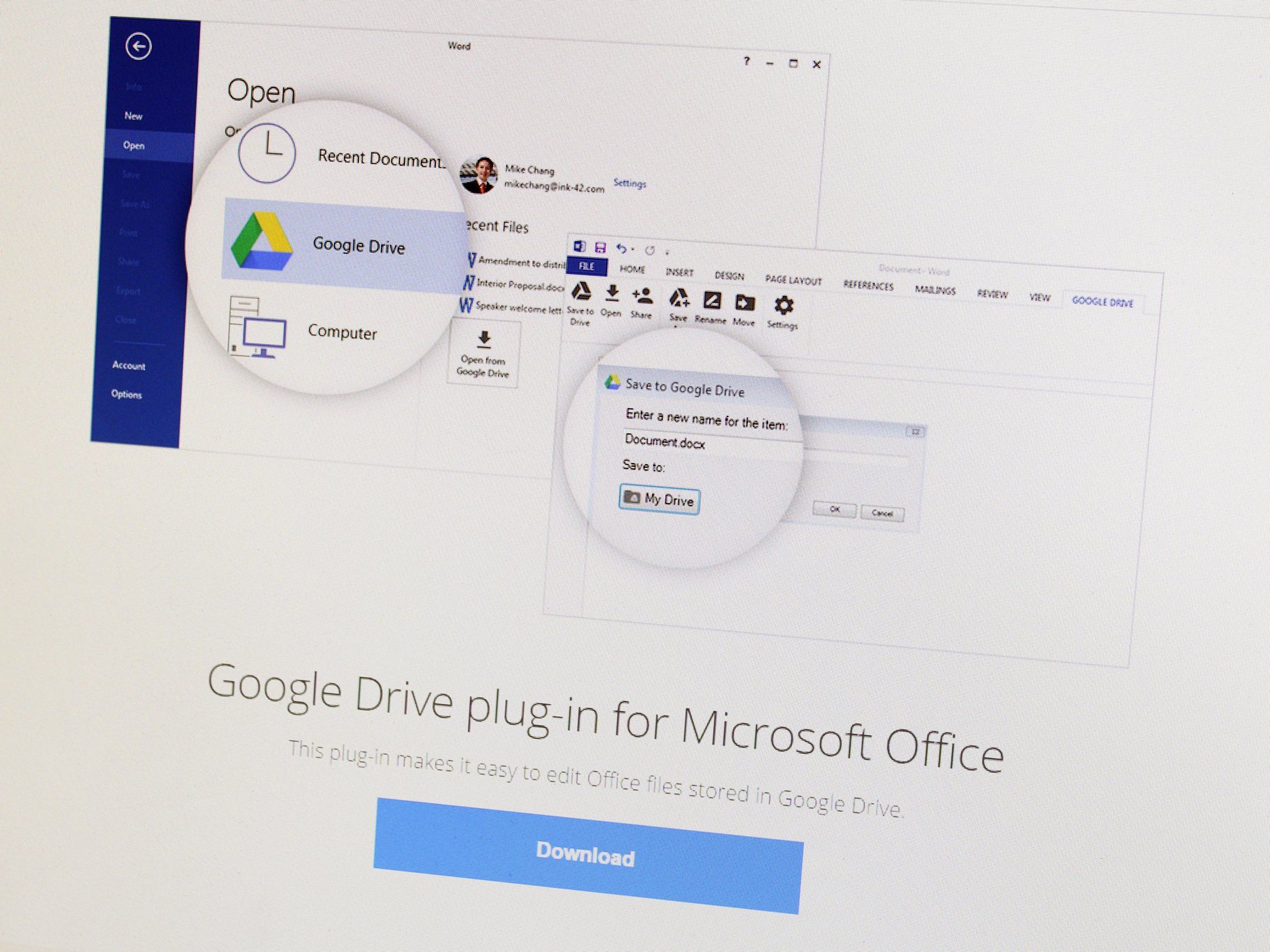 Google Drive gets a new plug-in for Microsoft Office | Windows Central