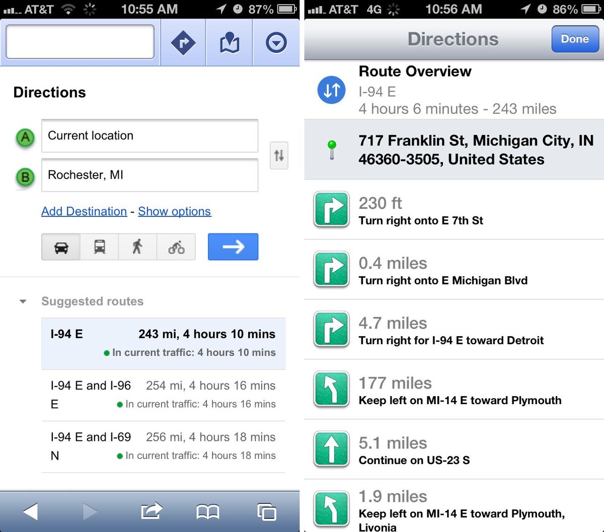 iOS 6 Maps vs. iOS 5 Maps vs. maps.google.com: Location data shootout ...
