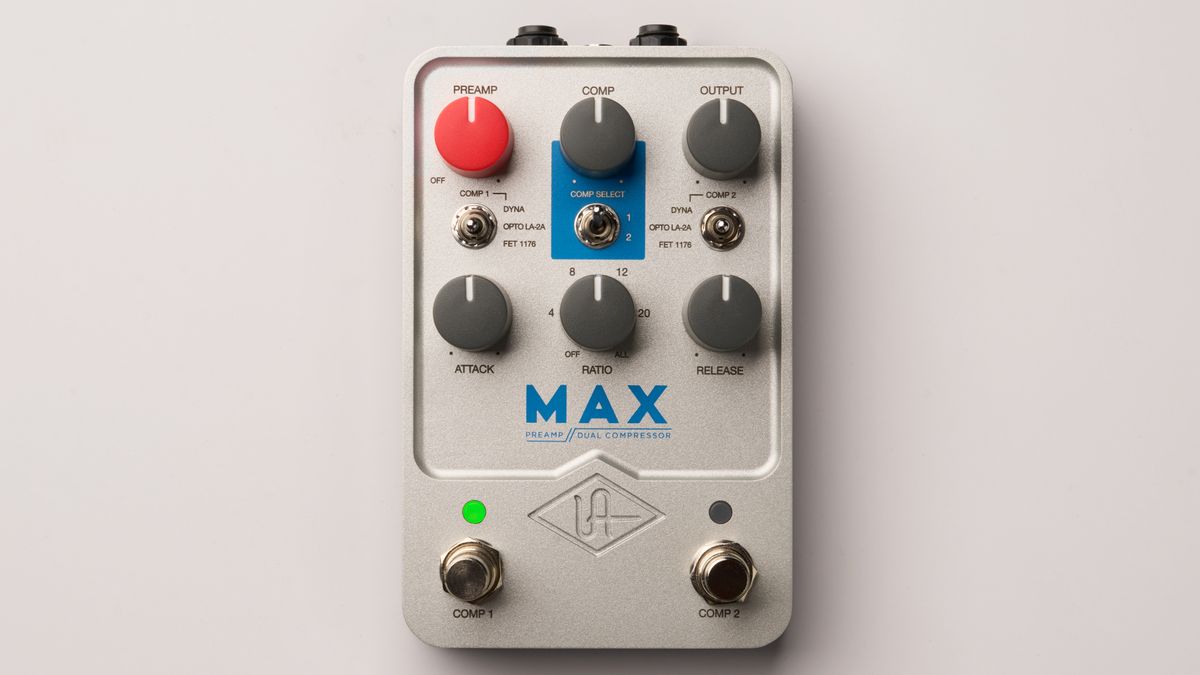 Universal Audio UAFX Max Preamp & Dual Compressor pedal review | MusicRadar