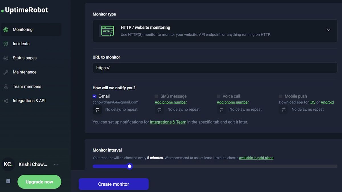 I tried out UptimeRobot, one of the best value-for-money website monitoring tools | TechRadar
