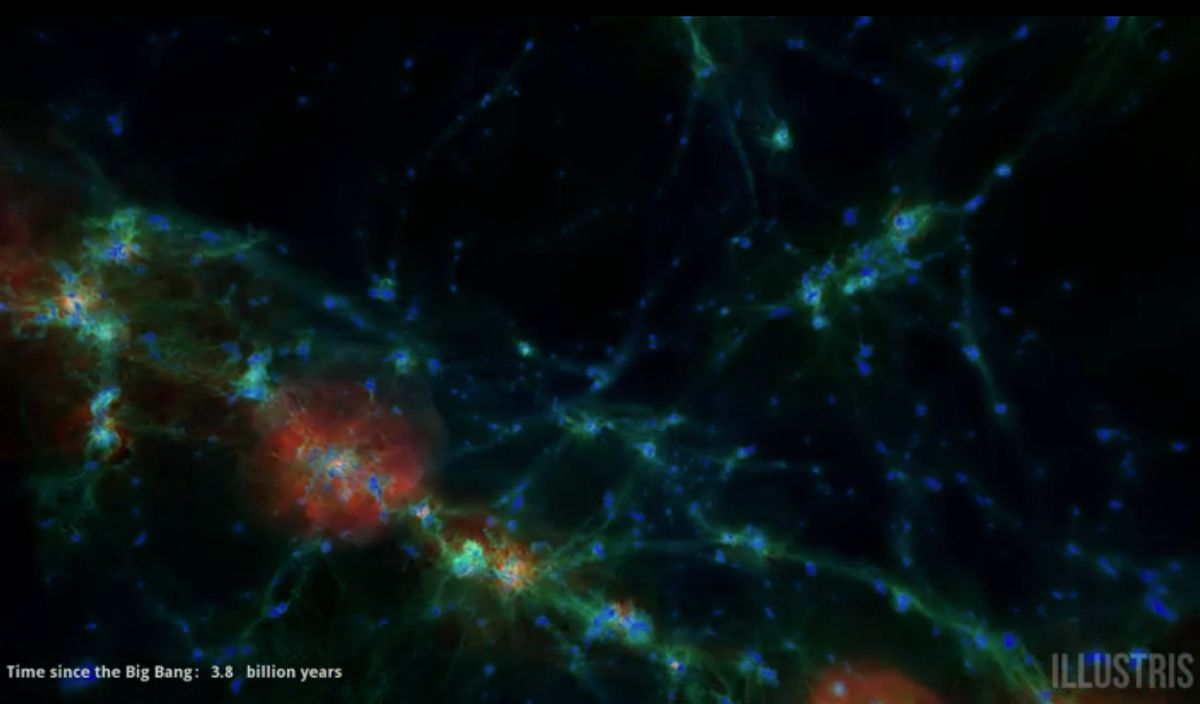 Evolution of the Universe Revealed by Computer Simulation (Gallery) | Space