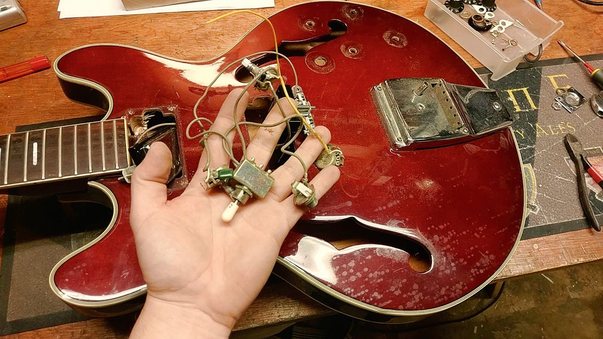 How to rewire a hollowbody guitar | MusicRadar