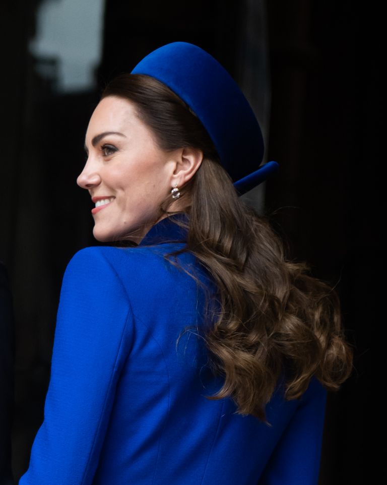 Duchess Kate Stepped Out in Royal Blue for Commonwealth Day | Marie Claire