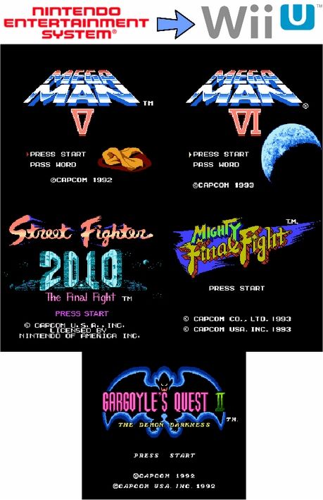 Capcom Announces 15 Games For Wii U's eShop | Cinemablend