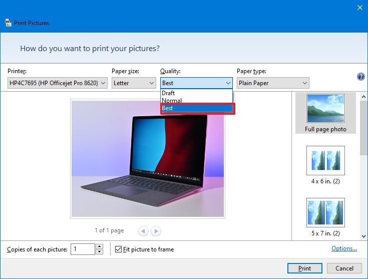 How to print pictures on Windows 10 | Windows Central