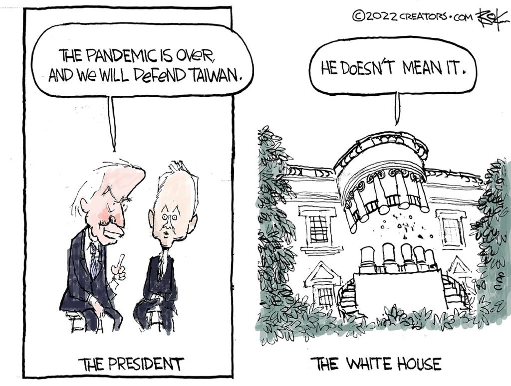 5 scathingly funny cartoons about Biden's 'pandemic is over' gaffe ...