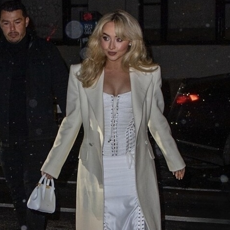 Sabrina Carpenter's Custom 2025 Grammys Red Carpet Look Leaves Quite an Impression | Marie Claire