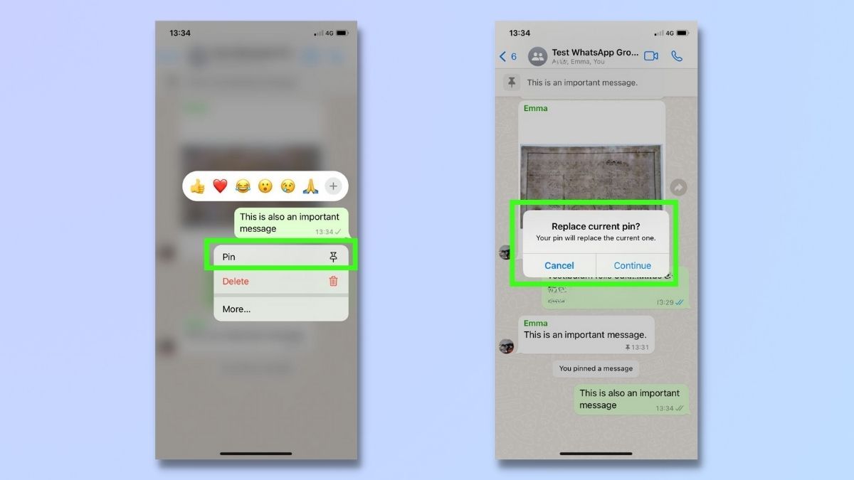 WhatsApp finally lets you pin messages — here's how | Tom's Guide