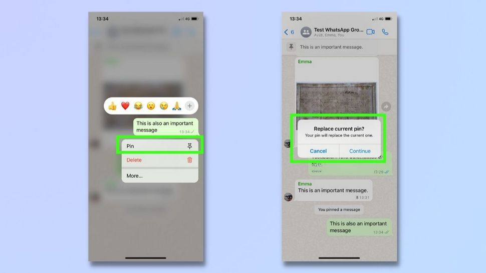 WhatsApp finally lets you pin messages — here's how | Tom's Guide