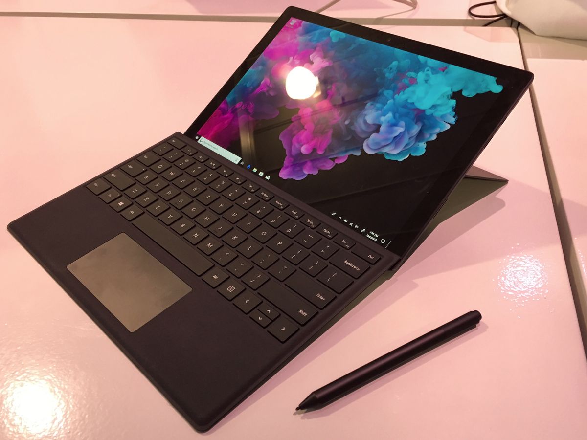 Hands-On: Microsoft Surface Pro 6 Goes Quad-Core - Tom's Hardware | Tom ...