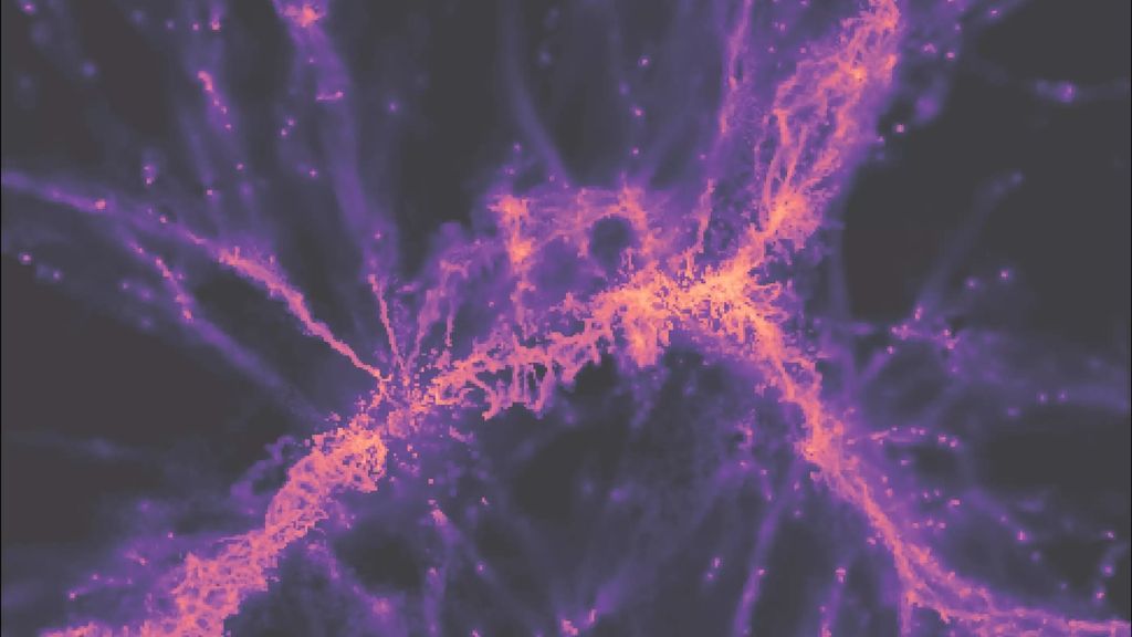 Scientists share groundbreaking image of the 'cosmic web' connecting 2 ...