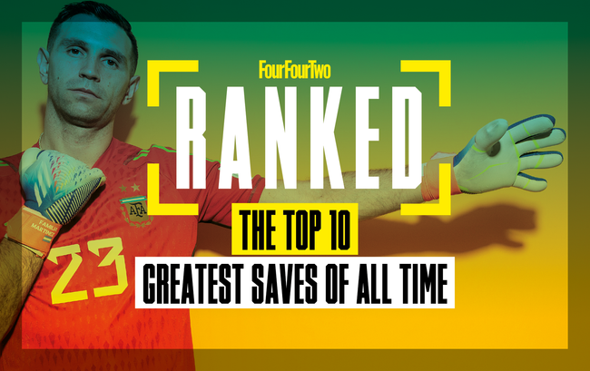 Ranked! The 10 greatest saves of all time | FourFourTwo