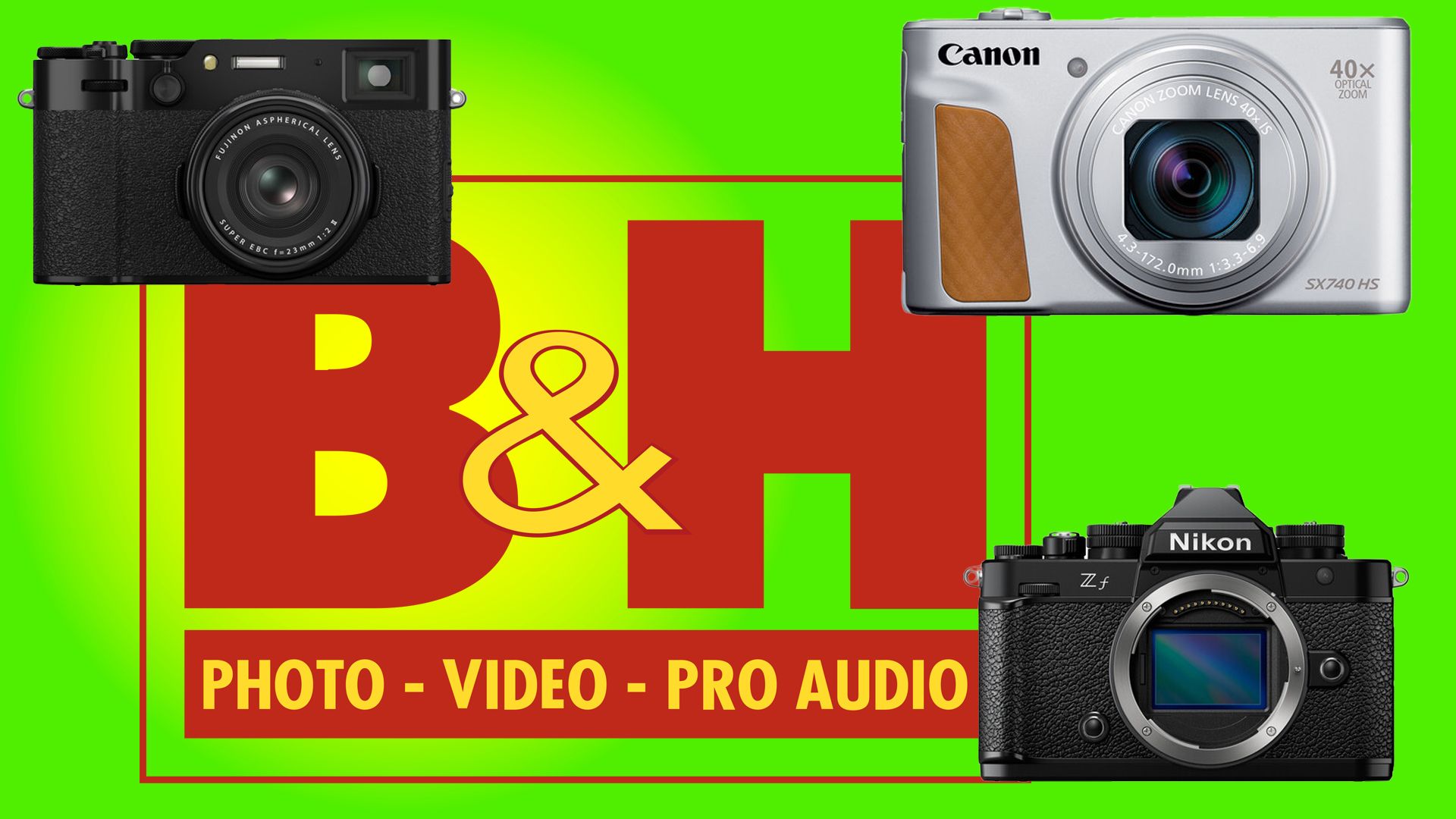 Top trending cameras available at B&H - and some might surprise you ...