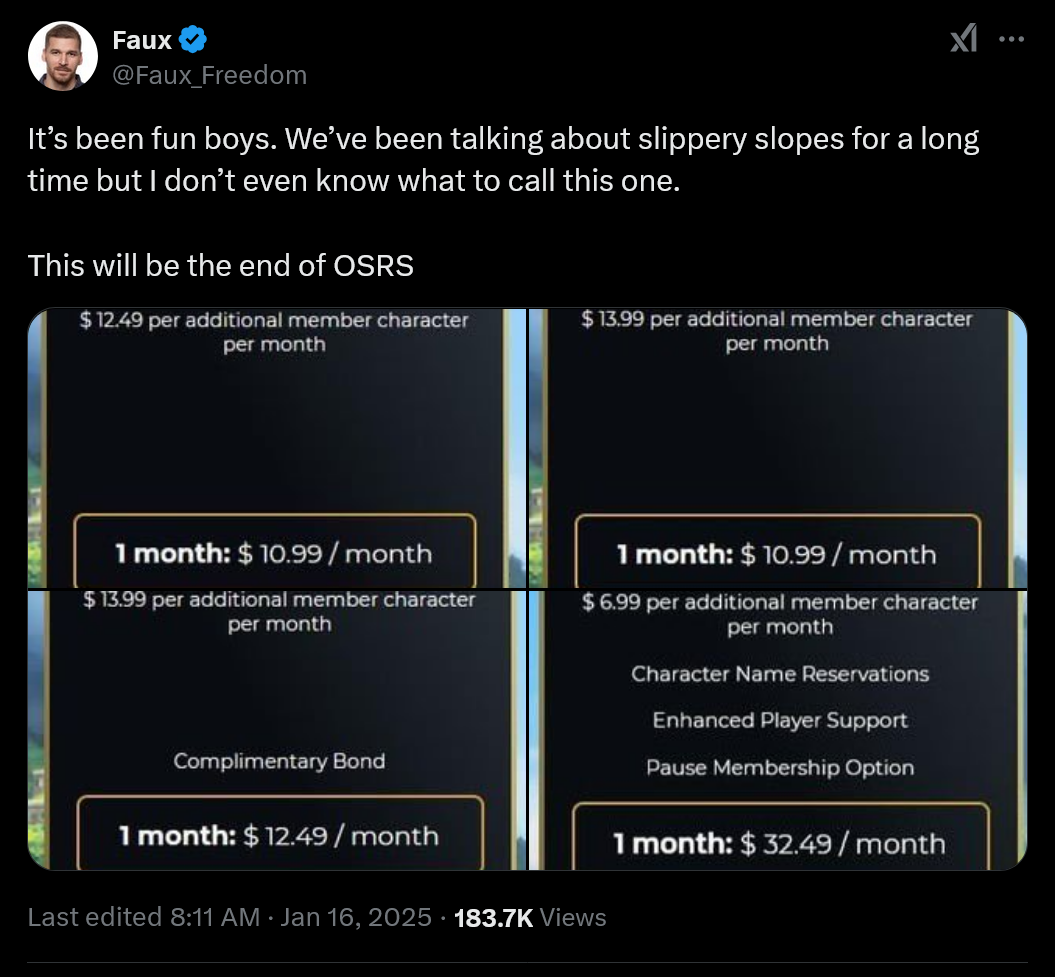 Jagex outrages the Runescape community yet again, this time with a ...