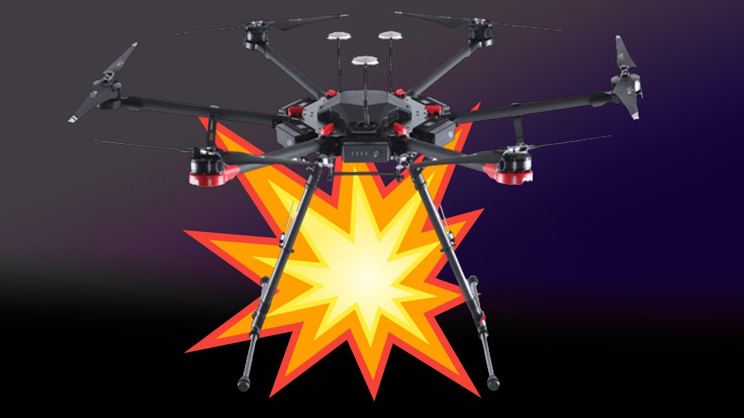 A drone crashes onto truck – causing $12,000 damage. Will this be the ...