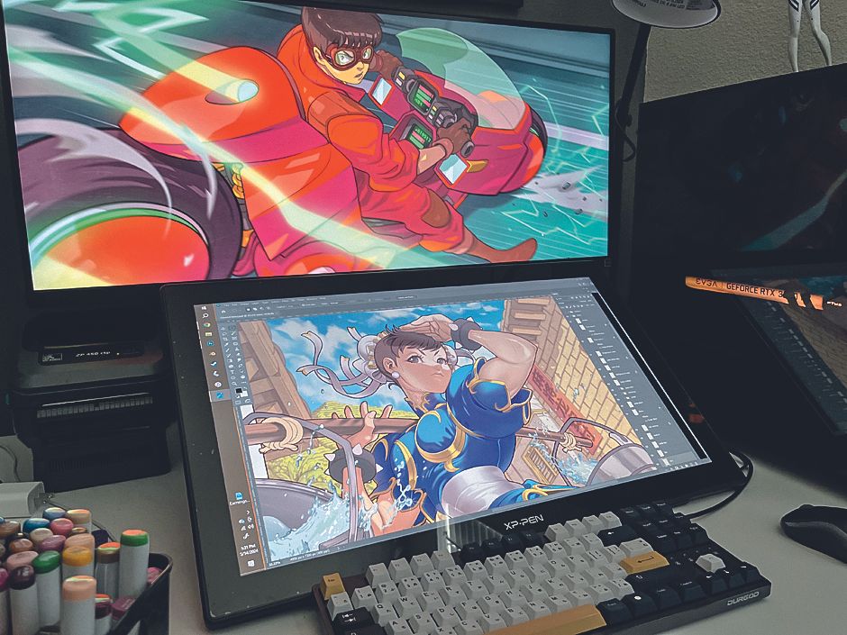 Artist in Residence: Street Fighter concept artist Edwin Huang ...