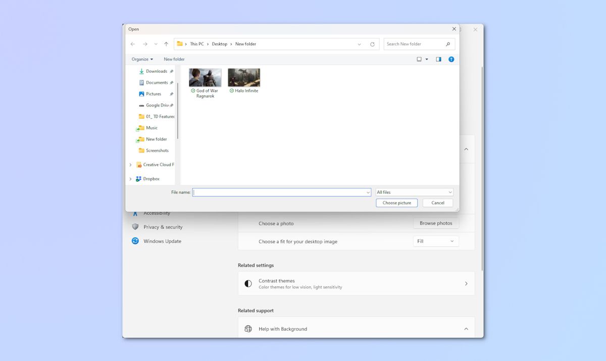 How to set separate wallpapers on dual monitors in Windows 11 | Tom's Guide