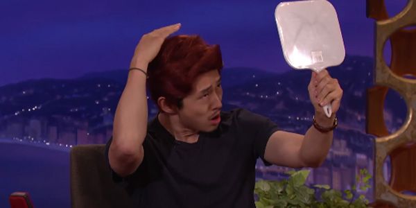The Walking Dead's Steven Yeun Took Over For Conan And It's Hilarious ...