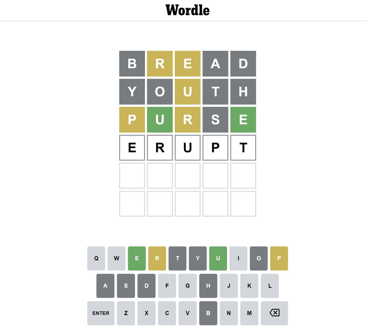 How I solved Wordle #255 - spoilers for today's (rather tough) answer ...