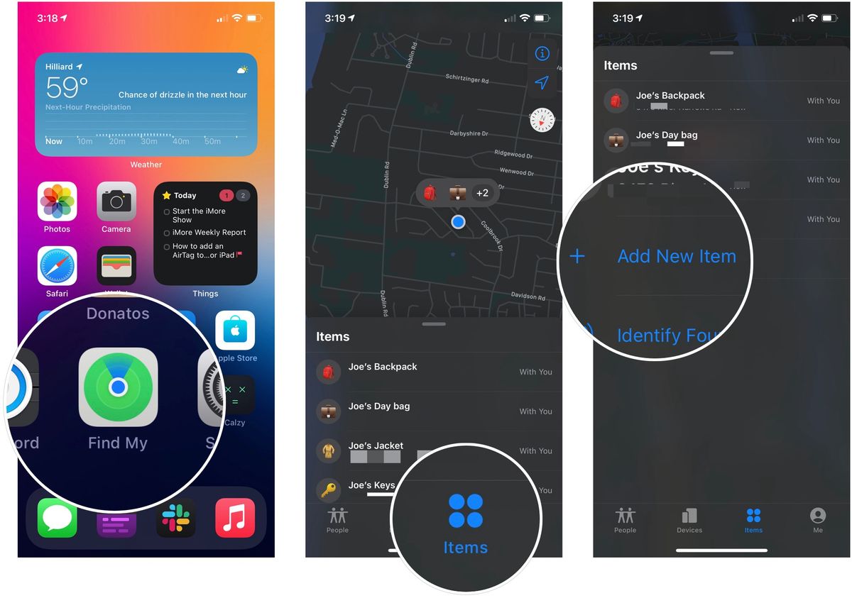 How to set up AirTags in Find My on your iPhone or iPad | iMore