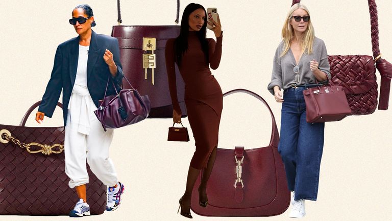 The Luxury Guide to the Best Burgundy Bags to Know | Who What Wear