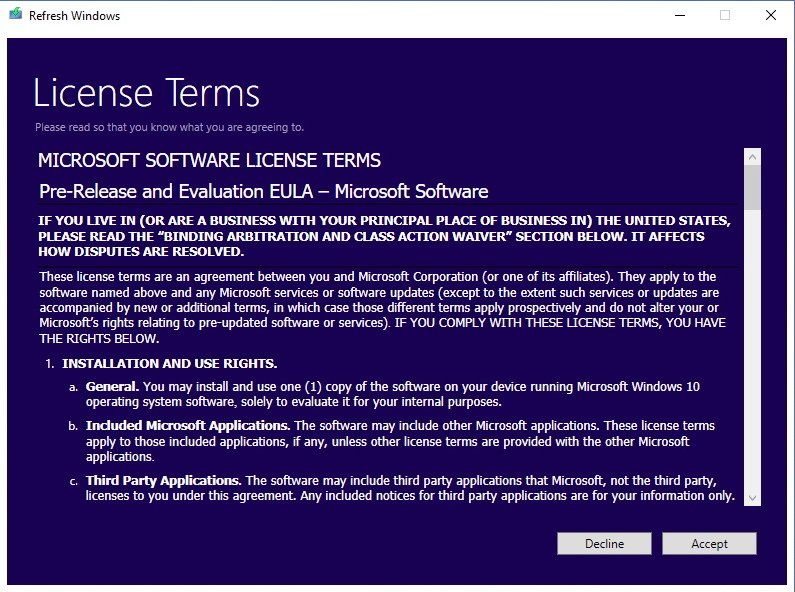 How to use 'Refresh Windows' to do a clean install of Windows 10 ...