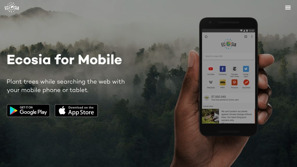 Ecosia search engine review | TechRadar