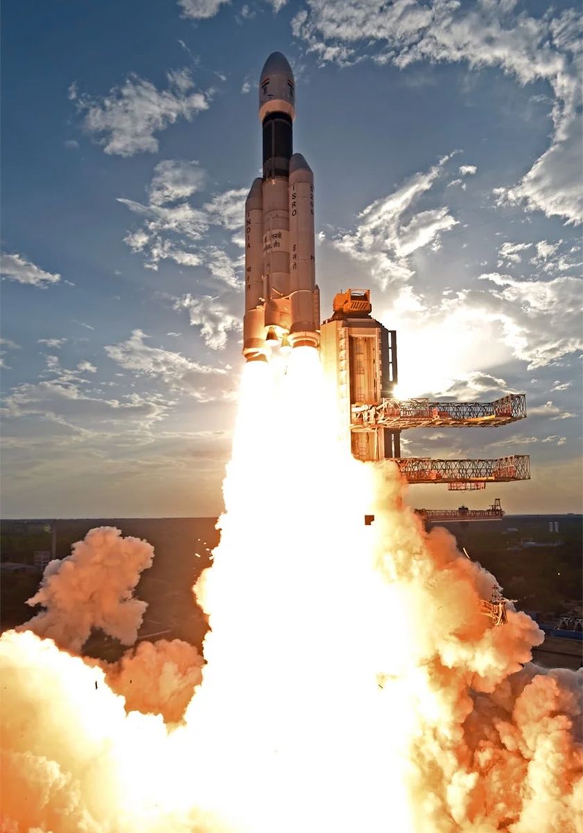 In Photos: India’s Most Powerful Rocket Launches on Debut Flight | Space