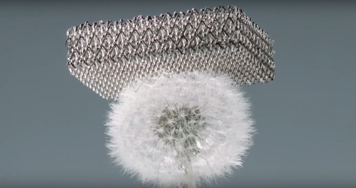 Metal as light as styrofoam and as strong as titanium — and 5 other ...