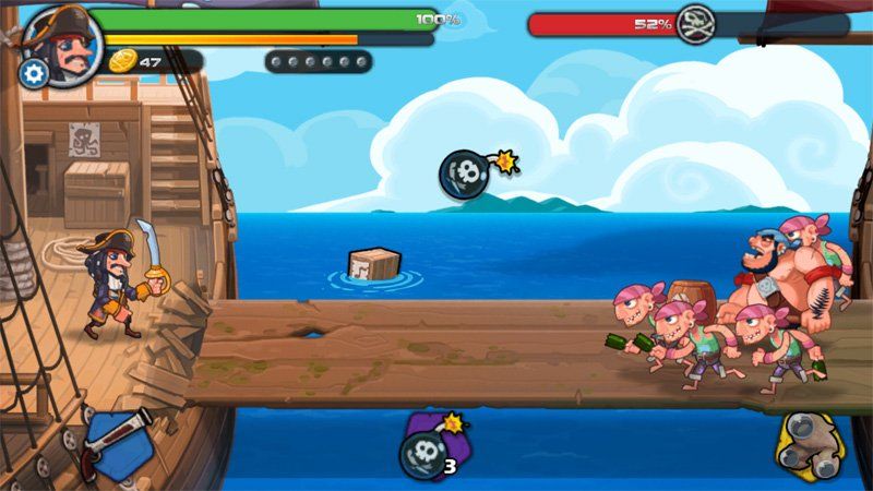 Pirate Defense is a swashbuckling adventure for Windows 10 Mobile ...