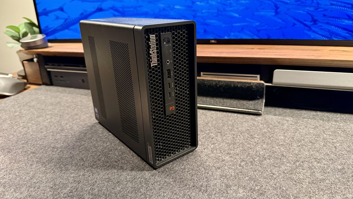 Lenovo ThinkStation P3 Ultra SFF Gen 2 mini PC workstation review ...
