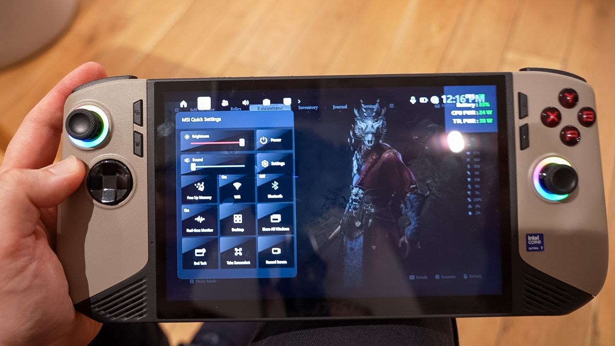 MSI Claw 8 AI+ review | Tom's Guide