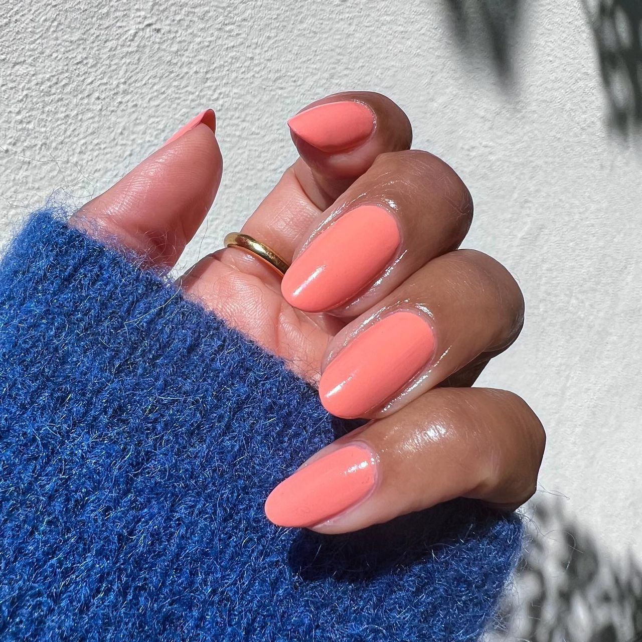 9 Peach Nail Designs That Look Elegant and Polished | Who What Wear