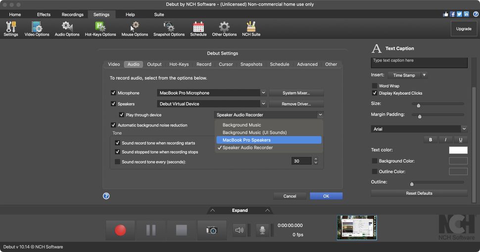NCH Software Debut Video Capture review | TechRadar
