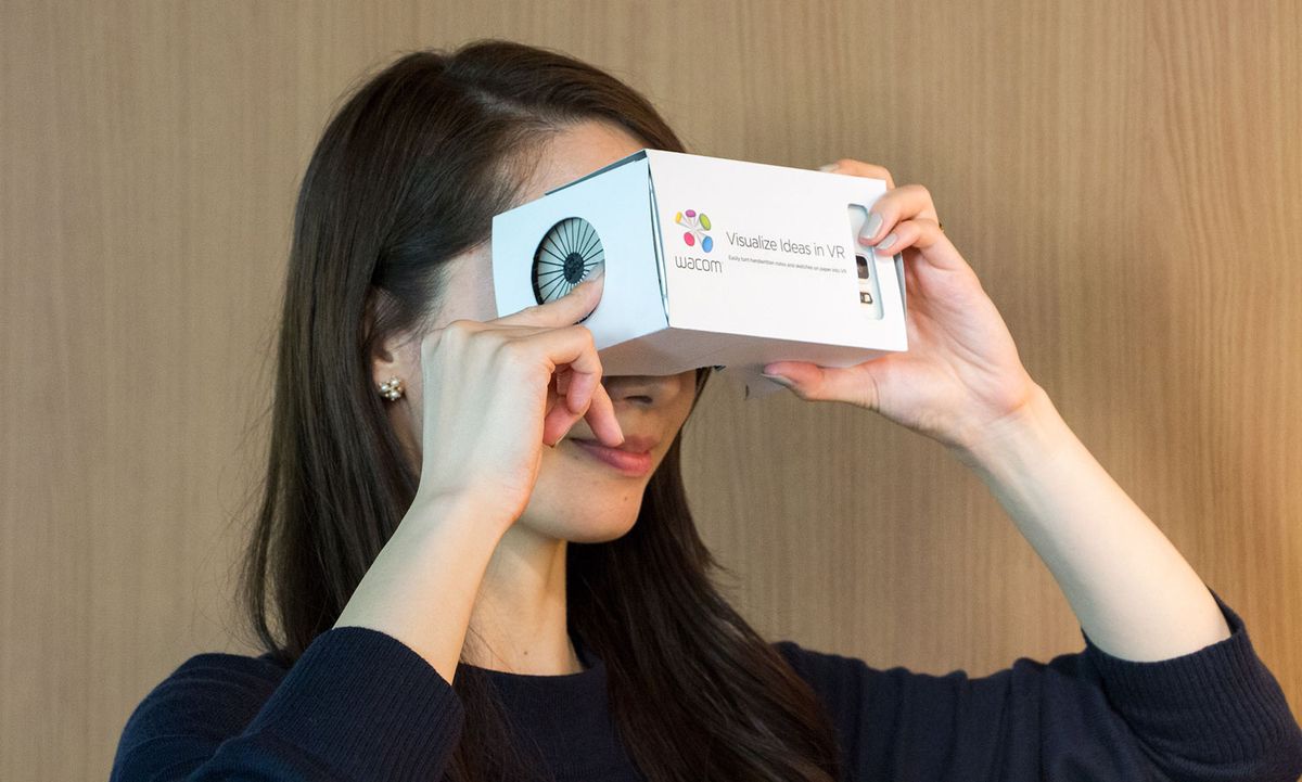 Wacom turns hand-drawn art into VR | Creative Bloq