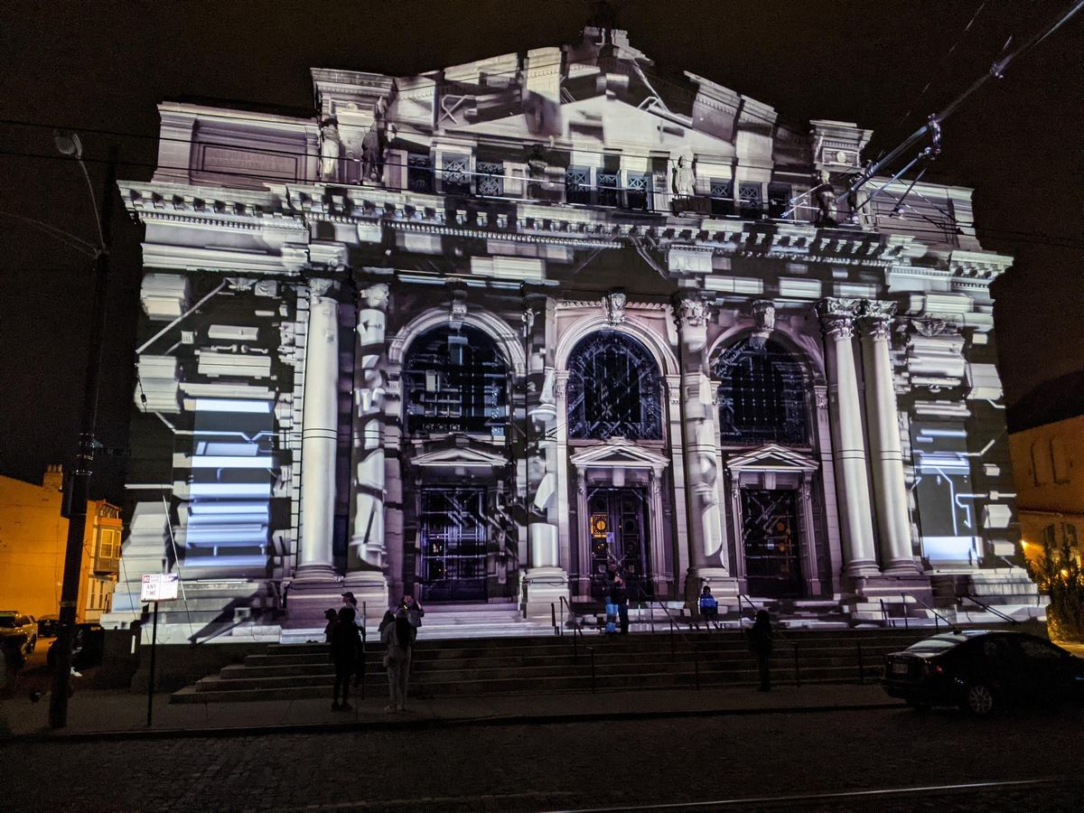 Projection Mapping Turns Cincinnati into a Techno Cityscape of the ...