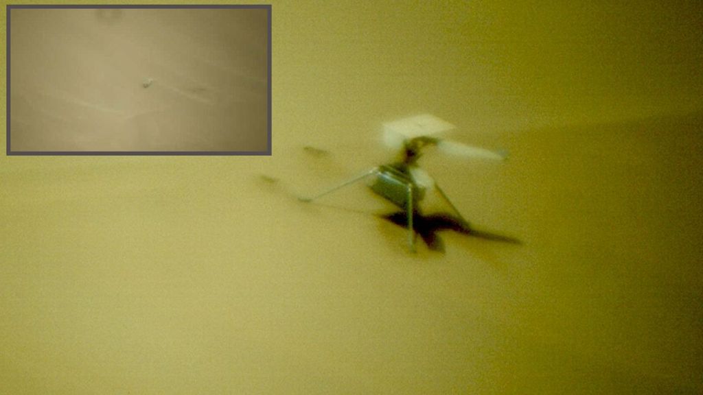 Perseverance rover spots Ingenuity helicopter's snapped-off rotor blade ...