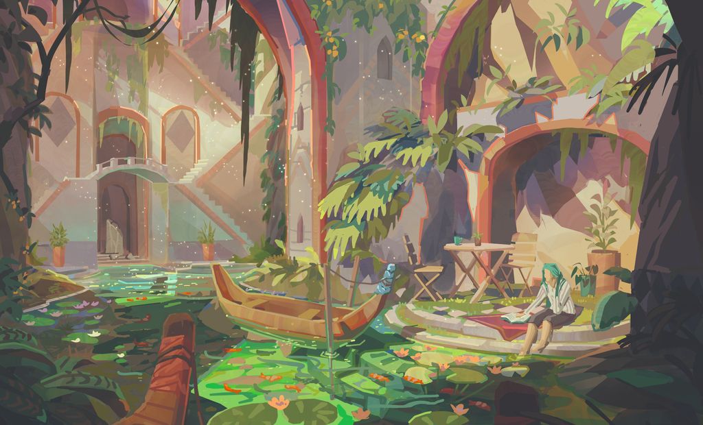 How to paint over a 3D environment | Creative Bloq