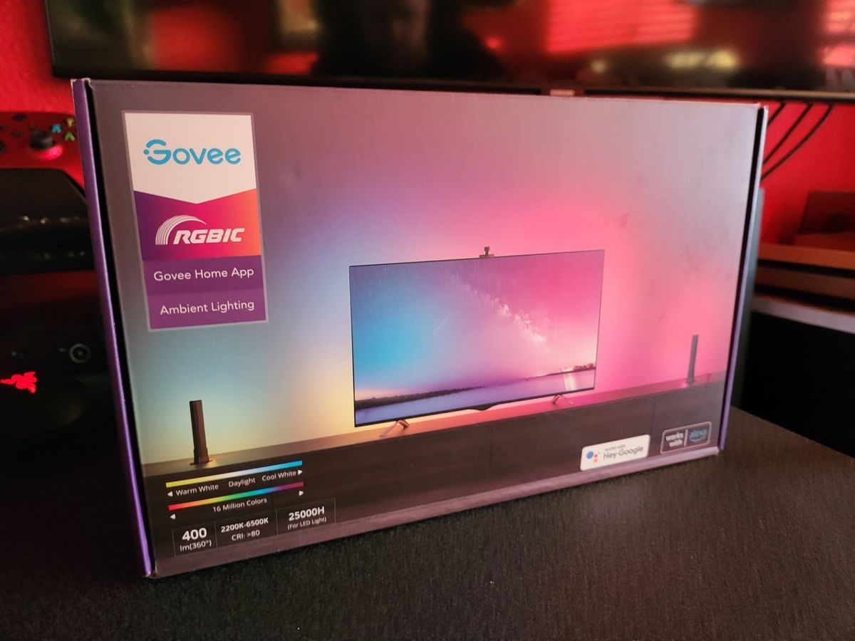 Govee Glide RGBIC wall light review: Beating the competition for less ...